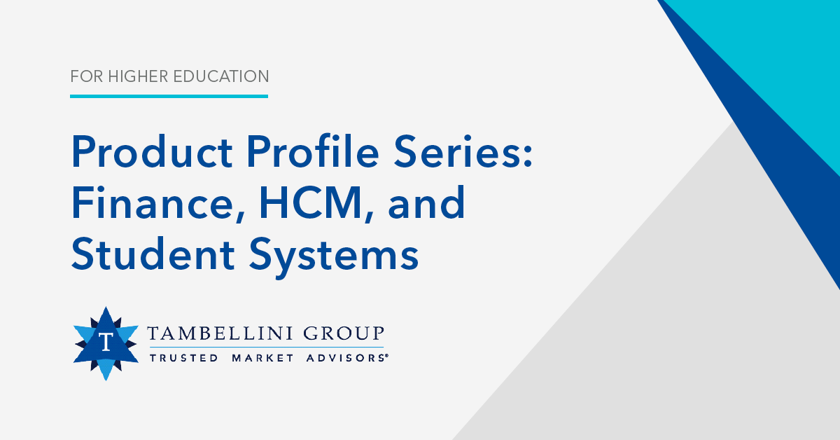 2023 Market Trends and Leaders Product Profile Series: Ellucian